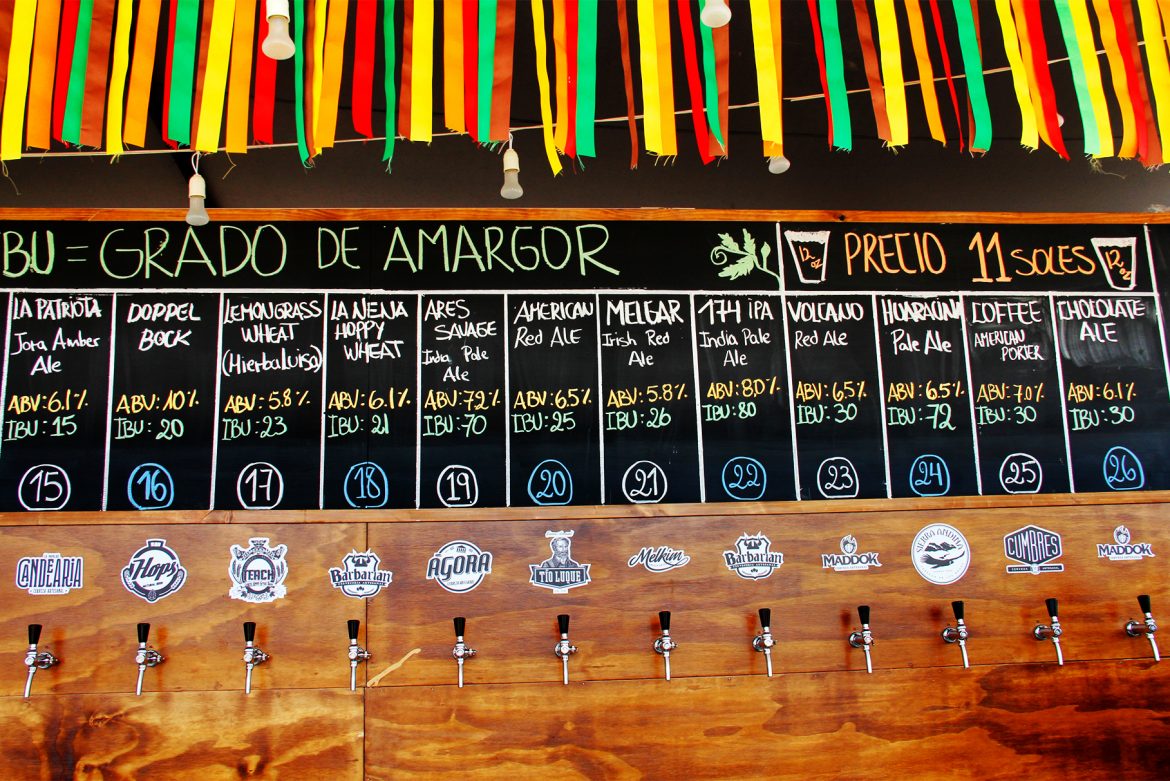 Peruvian Craft Beers Revolution! – Taste of Peru